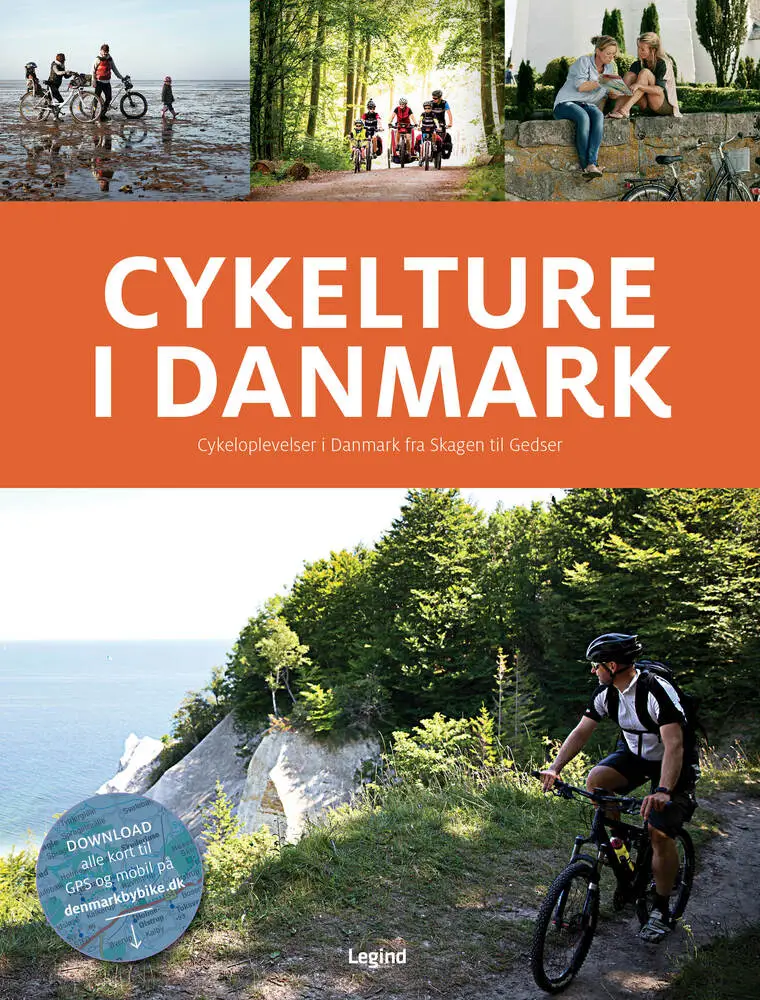 CYKELTURE I DANMARK af Helle Midtgaard | 9788771555967 | Bog & idé