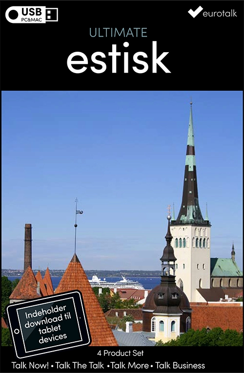 Estisk samlet kursus USB & download af EuroTalk | Bog & idé