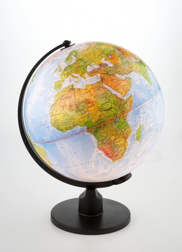 GLOBUS BLÅ 30 CM MED LYS OG SPAREPÆRE | | Bog & idé