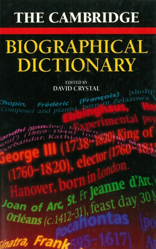 Cambridge Biographical Dictionary af David Crystal | Bog & idé