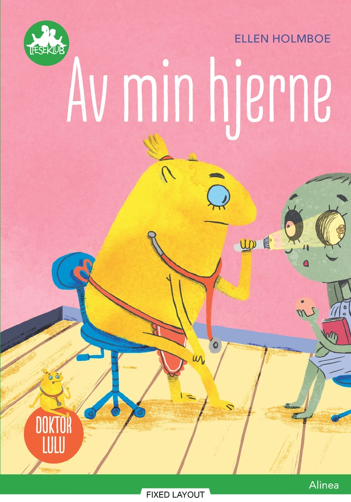 Doktor Lulu Av min hjerne Grøn Læseklub af Ellen Holmboe | Bog & idé