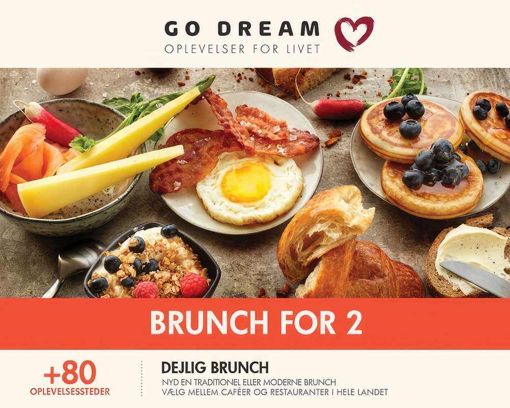 GO DREAM brunch for 2 | GO DREAM | Bog & idé