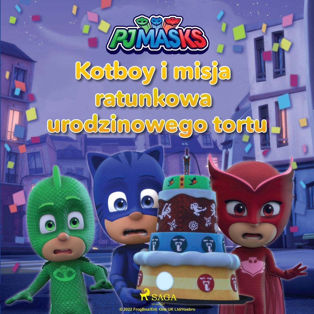 Pidżamersi - Kotboy i misja ratunkowa urodzinowego tortu af | Bog & idé