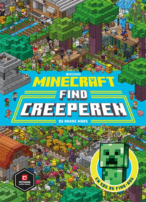 Minecraft - Find creeperen en søg og find-bog af | Bog & idé