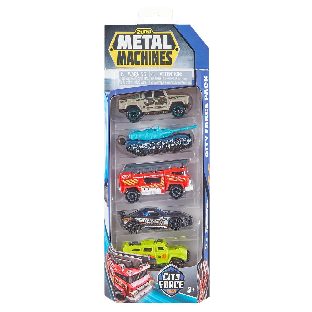 Metal machines biler 5-pak asst | | Bog & idé