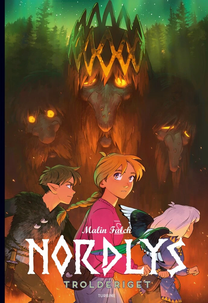 Nordlys - Trolderiget bog 4 af Malin Falch | 9788740689433 | Bog & idé