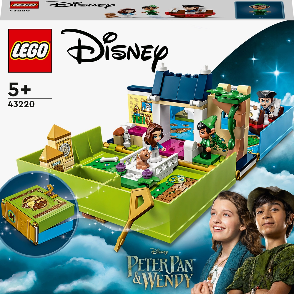 43220 LEGO Disney Classic Peter Pan og Wendys bog-eventyr | LEGO | Bog ...