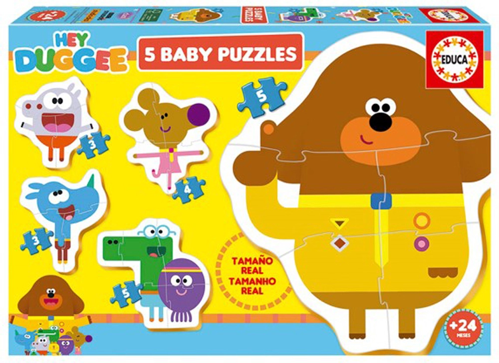 Puslespil Hey Duggee 5 Baby brikker | Educa | Bog & idé