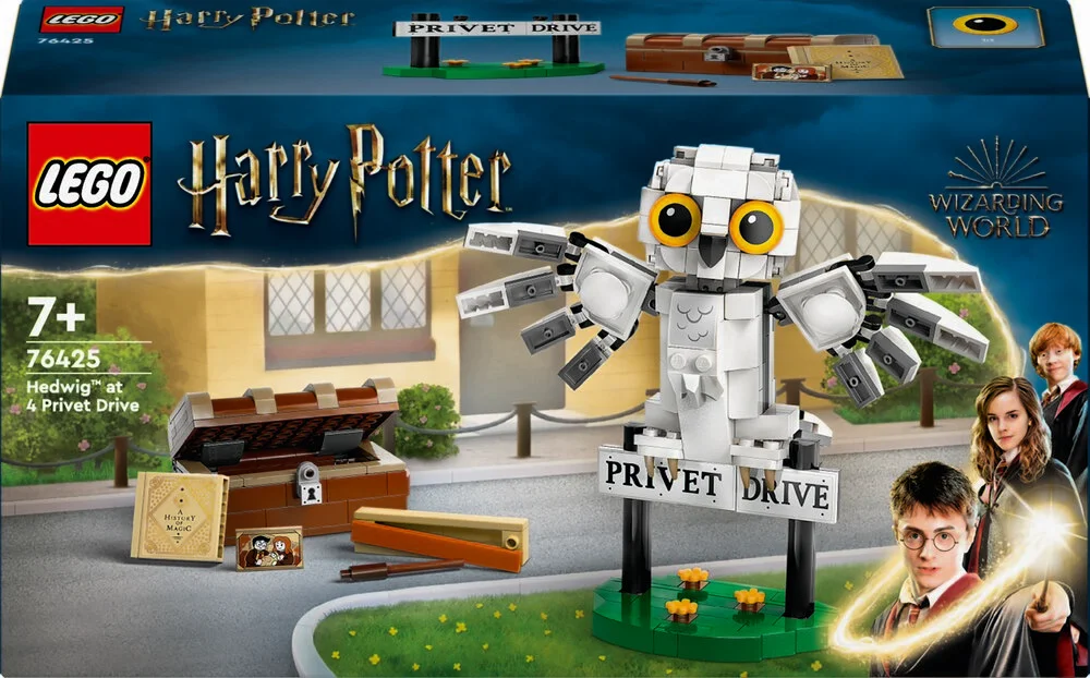 76425 LEGO Harry Potter Hedvig på Ligustervænget nr 4 | LEGO | Bog & idé
