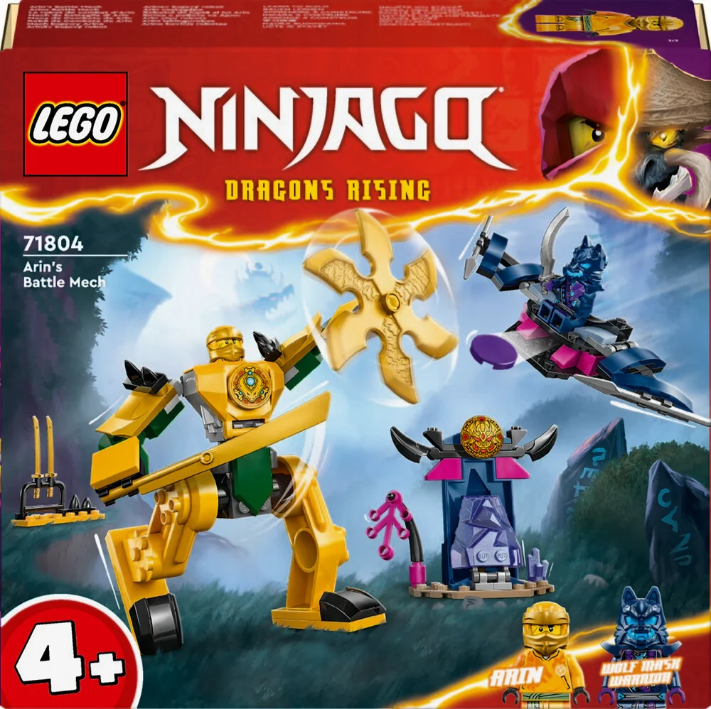 71804 LEGO Ninjago Arins kamprobot | LEGO | Bog & idé