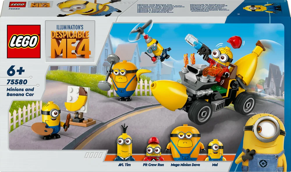 75580 LEGO Despicable Me Minions og bananbil | LEGO | Bog & idé