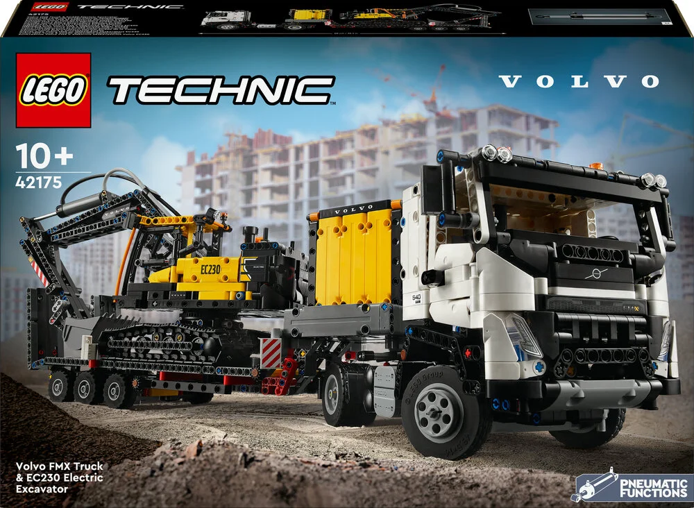 42175 LEGO Technic Volvo FMX-lastbil og EC230 elektrisk gravemaskine ...