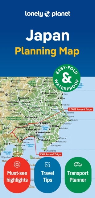 Japan Planning Map af Lonely Planet | Bog & idé