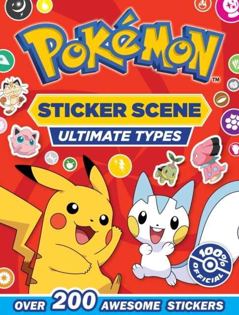 Pokemon Ultimate Types Sticker Scene af Pokemon | Bog & idé