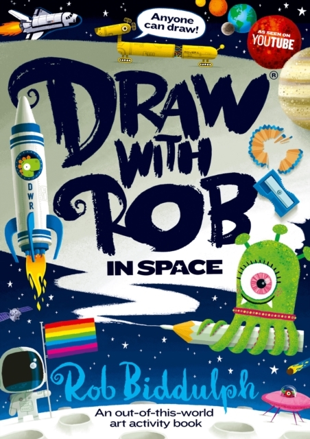 Draw With Rob In Space af Rob Biddulph | Bog & idé