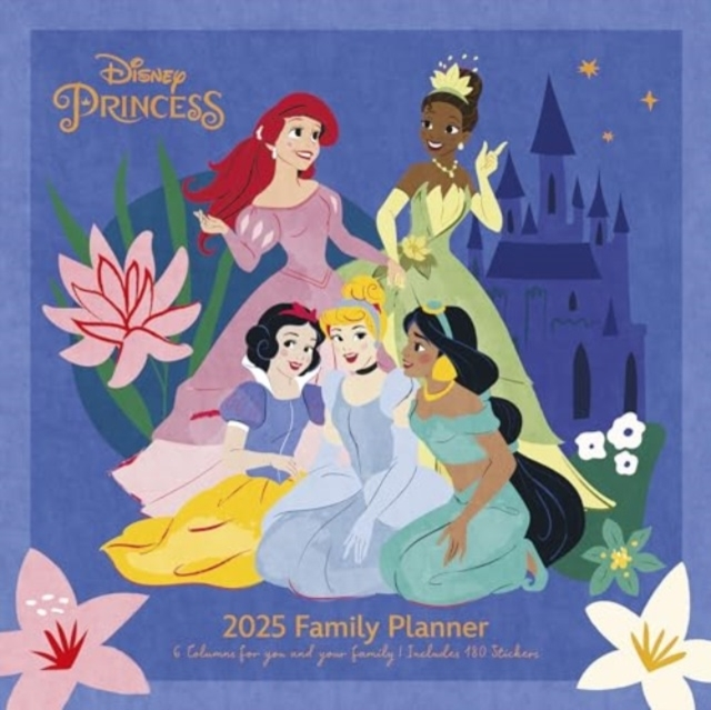 Disney Princess Princess Stories 2025 Family Planner Calen af | Bog & idé