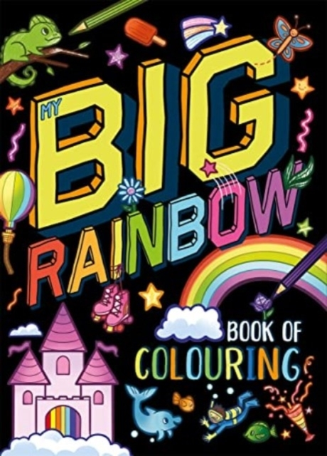 My Big Rainbow Book Of Colouring af Igloo Books | Bog & idé