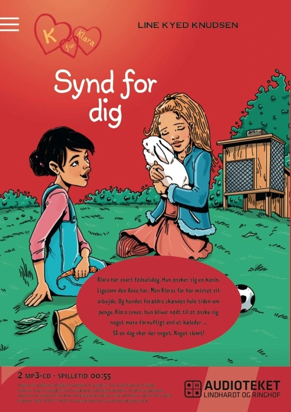 K for Klara 7 Synd for dig af Line Kyed Knudsen | Bog & idé