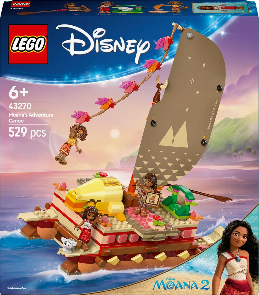 43270 LEGO Disney Princess Vaianas eventyrkano | LEGO | Bog & idé