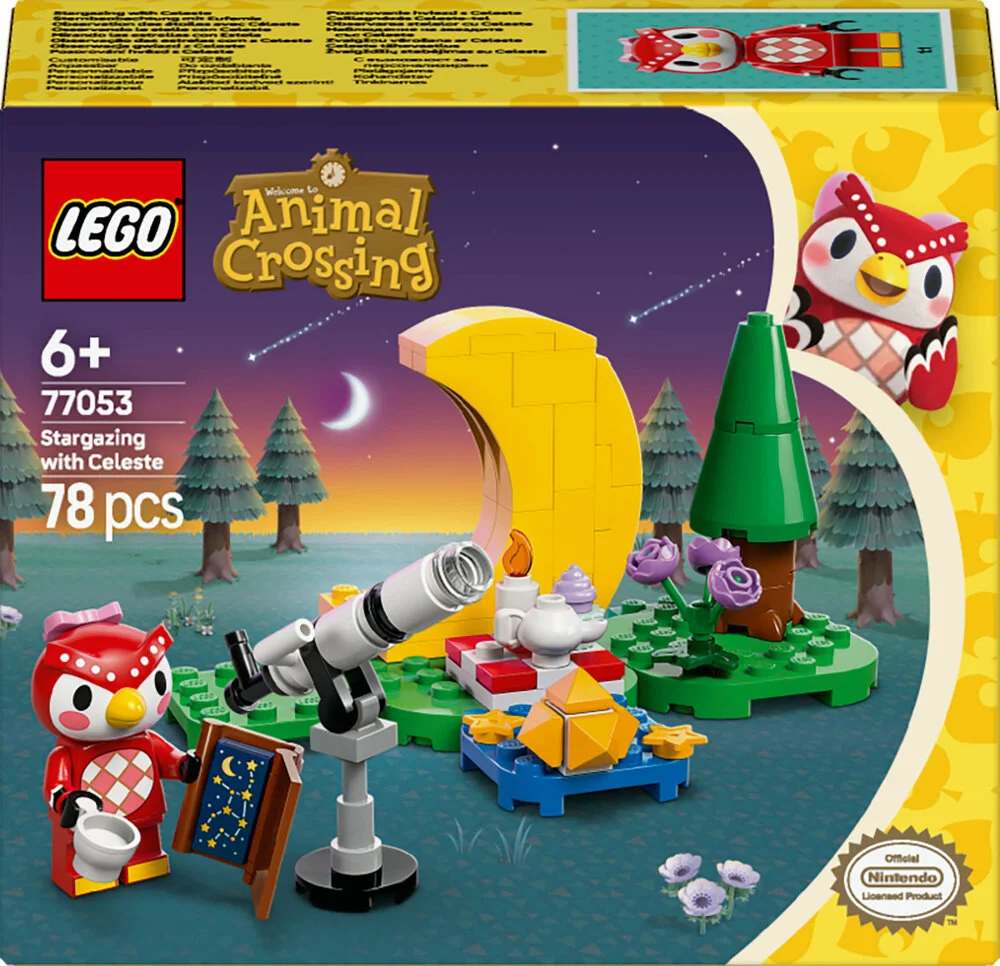 77053 LEGO Animal Crossing Stjernekiggeri med Celeste | LEGO | Bog & idé