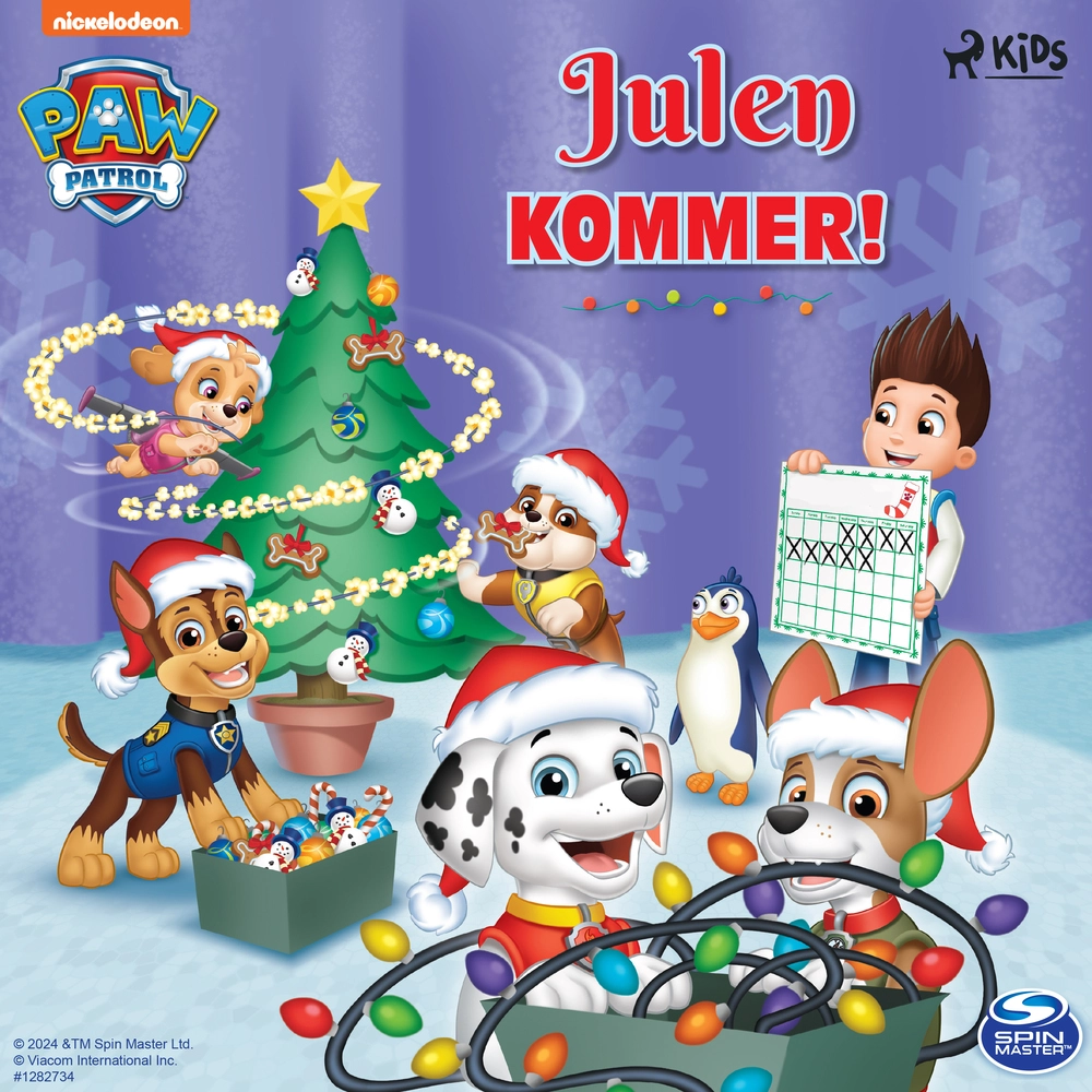 Paw Patrol Julen kommer af PAW Patrol | Bog & idé