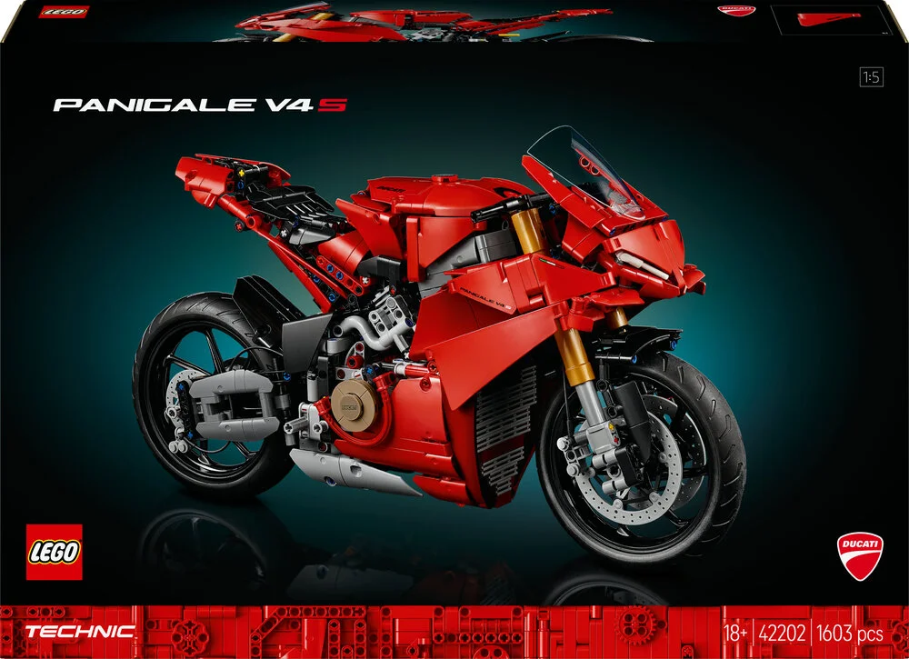 42202 LEGO Technic Ducati Panigale V4 S-motorcykel | LEGO | Bog & idé