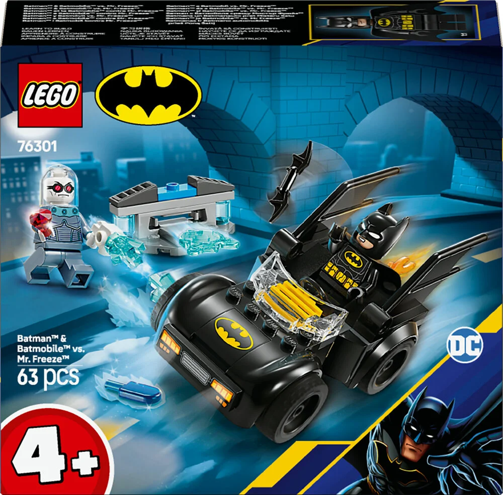 76301 LEGO Super Heroes DC Batman og Batmobile mod Mr Freeze | LEGO ...