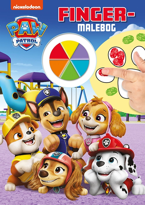 Paw Patrol - Fingermalebog af | Bog & idé