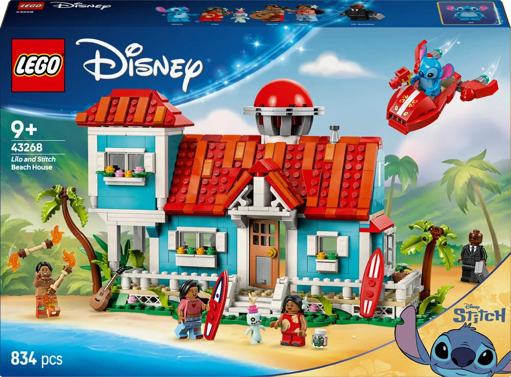 43268 LEGO Disney Classic Strandhuset fra Lilo og Stitch | LEGO | Bog & idé