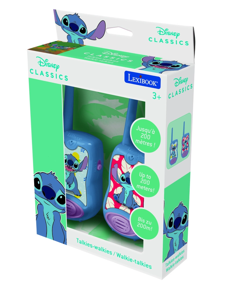 Walkie-Talkies Disney Stitch 200m | Stitch | Bog & idé