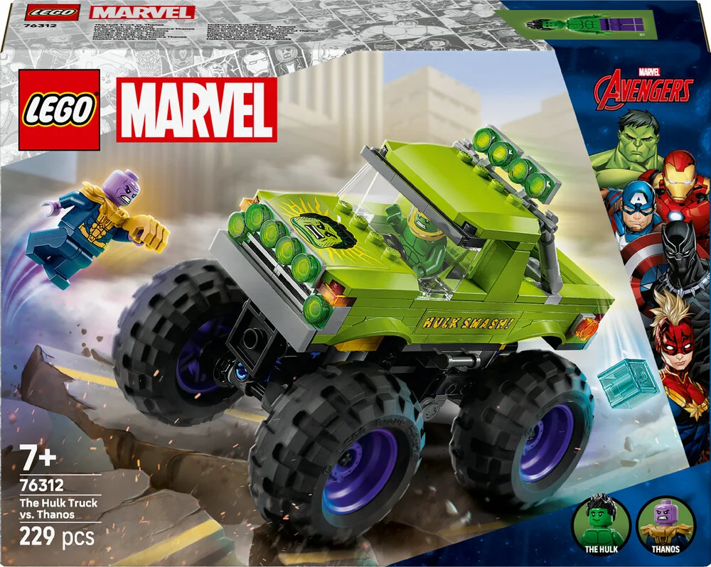 76312 LEGO Super Heroes Marvel Hulk-truck mod Thanos | LEGO | Bog & idé