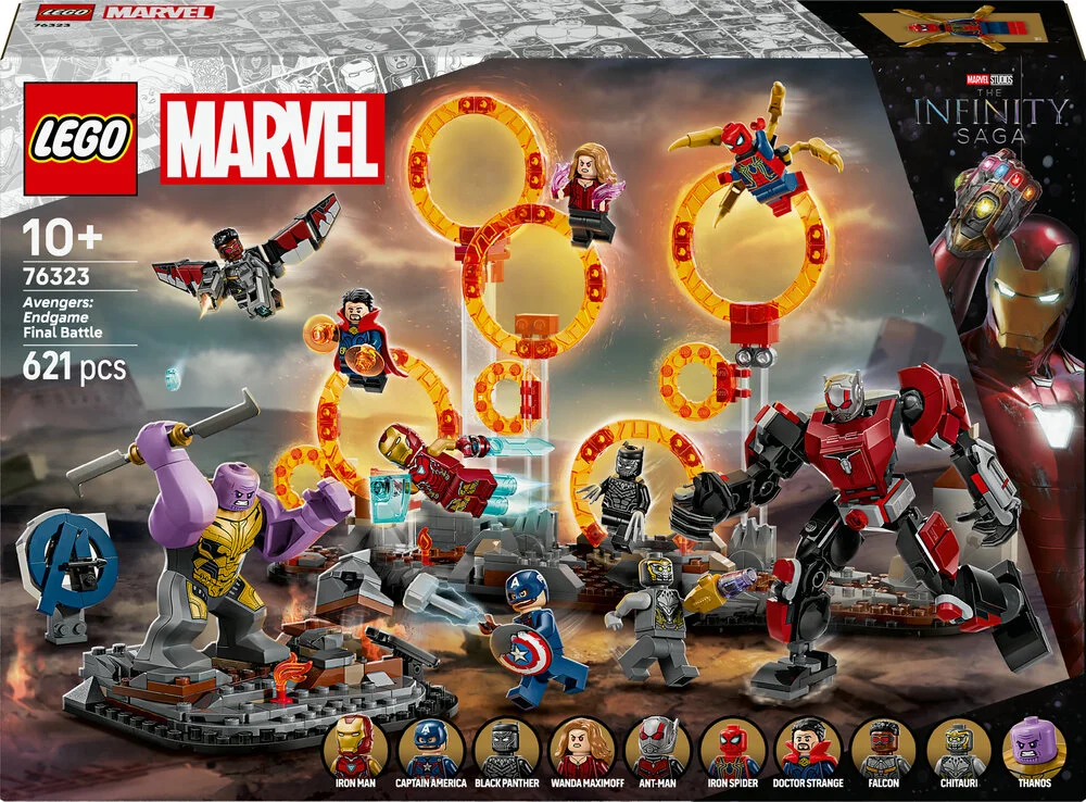 76323 LEGO Super Heroes Avengers Endgame den endelige kamp | LEGO | Bog ...