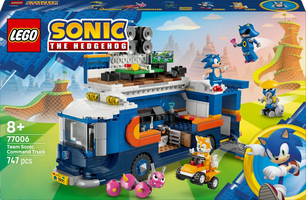 77006 LEGO Sonic Team Sonics kommandovogn | LEGO | Bog & idé
