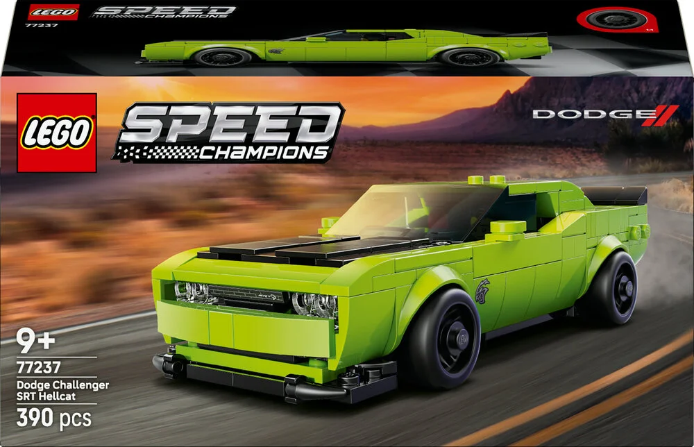 77237 LEGO Speed Champions Dodge Challenger SRT Hellcat-sportsvogn ...