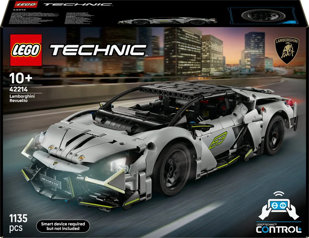 42214 LEGO Technic Lamborghini Revuelto-supersportsvogn | LEGO | Bog & idé