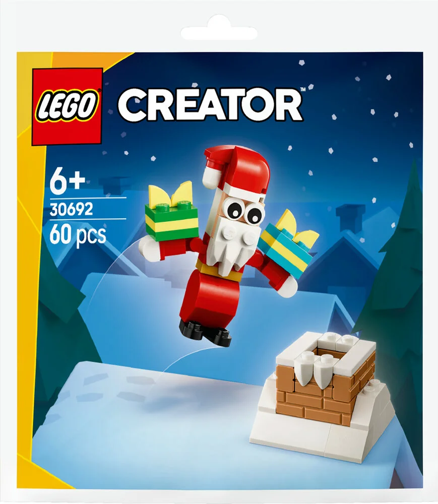 30692 LEGO Creator Skorstenssjov med julemanden | LEGO | Bog & idé