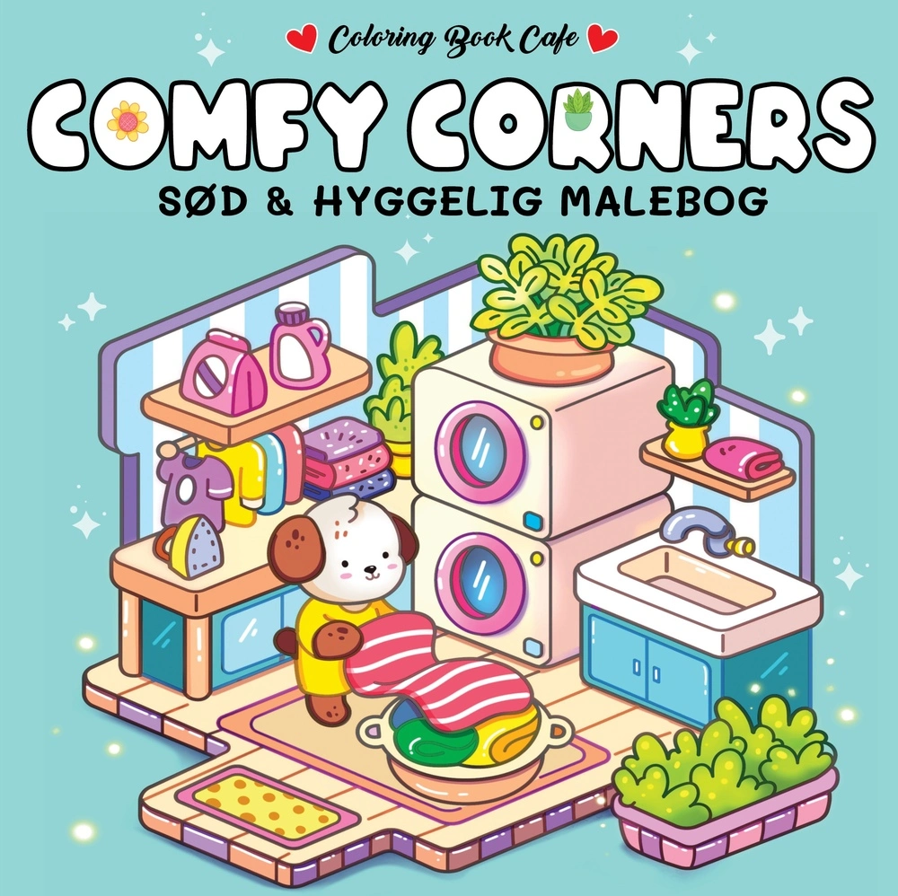 Malebog Comfy Corners - Cozy Coloring af Comfy Corners - Cozy Coloring ...