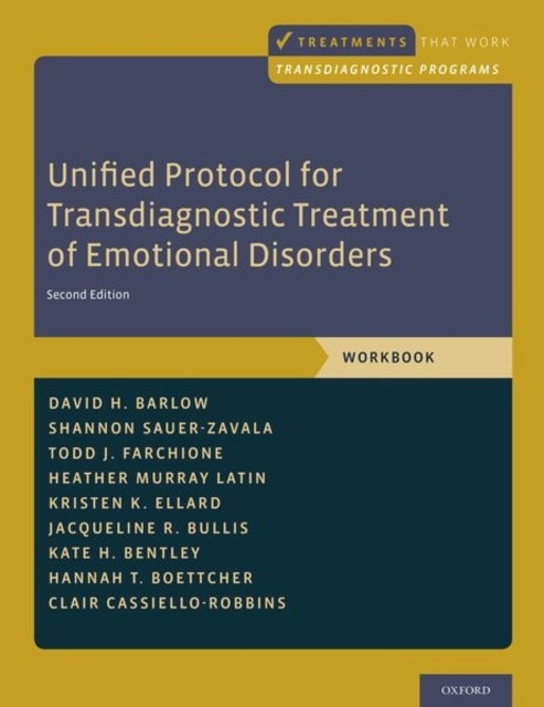 Unified Protocol for Transdiagnostic Treatment of Emotional af Clair ...