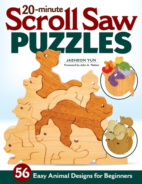 20-minute Scroll Saw Puzzles Easy Animal Designs for Begi af Jaeheon ...