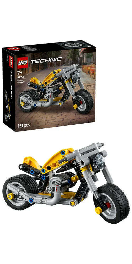 42225 LEGO Technic Gul motorcykel | LEGO | Bog & idé