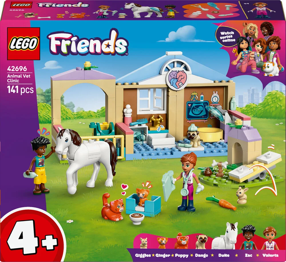 42696 LEGO Friends Dyrlægeklinik | LEGO | Bog & idé