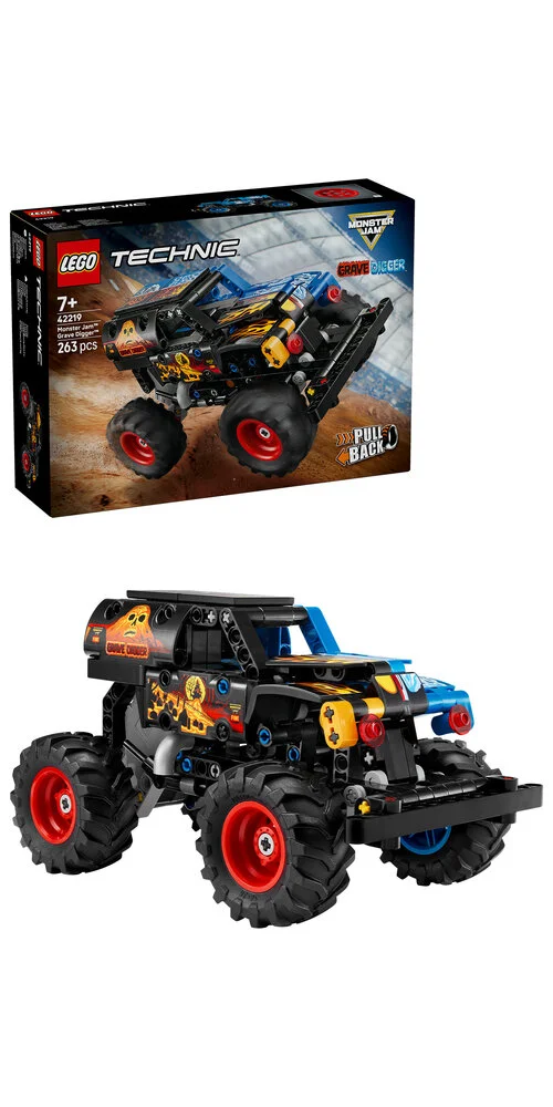 42219 LEGO Technic Monster Jam Grave Digger Fire and Ice | LEGO | Bog & idé